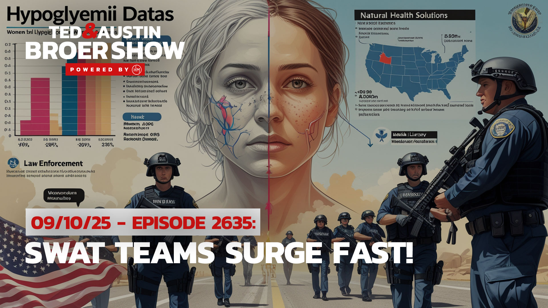 Women's Blood Sugar Crisis While SWAT Teams Surge to 80,000 Annual Raids! - The Ted & Austin ...